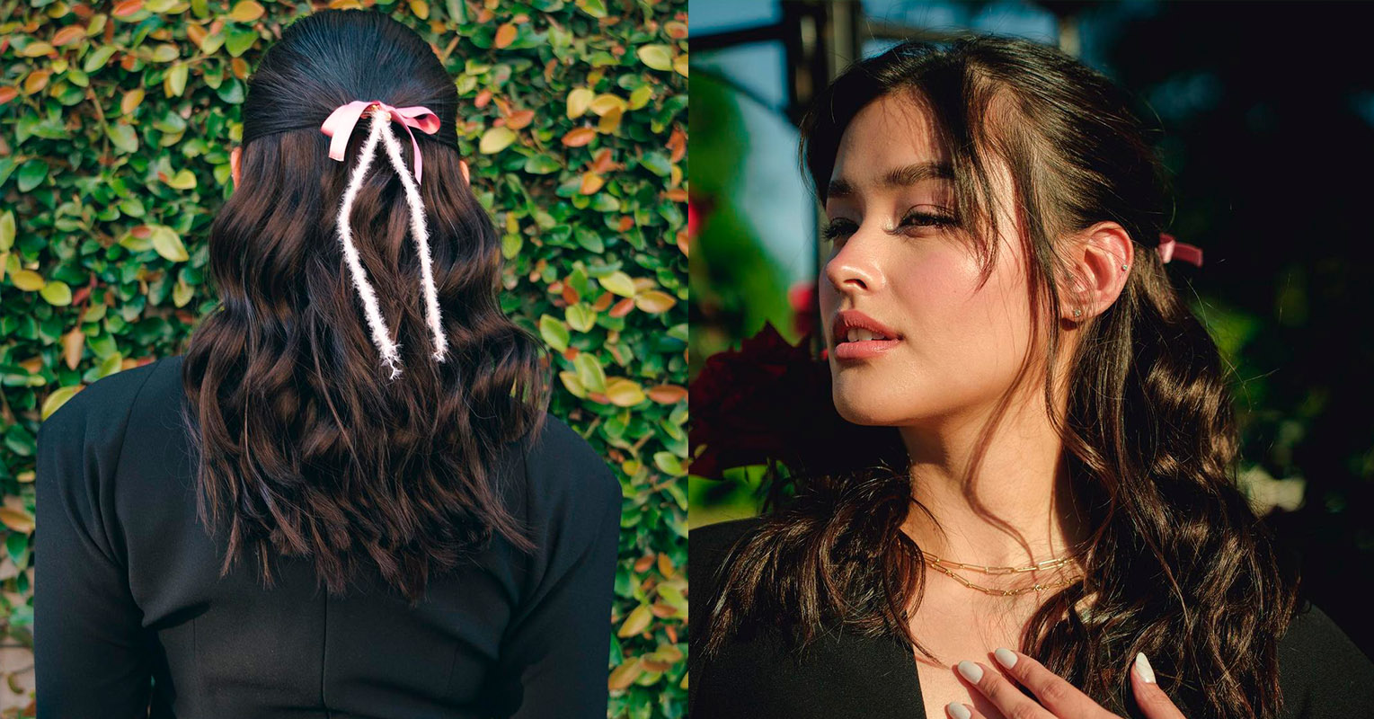 Liza Soberano Joins the Hair Bow Trend to Attend the Gold House A100 ...