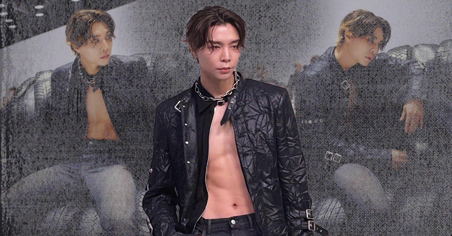 Johnny Suh Made Shirtless Fashion Occasion Appropriate At Paris Fashion